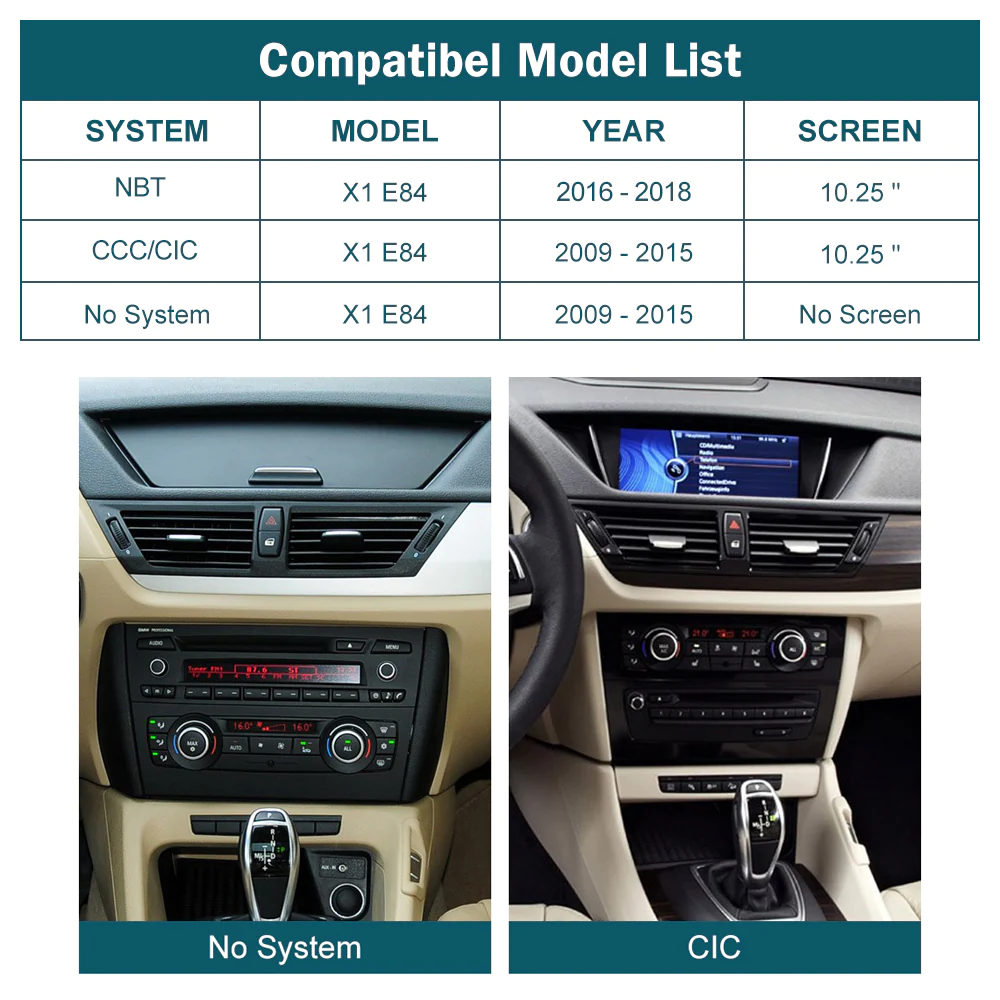 BMW X1 Apple Carplay Linux Screen | BMW X1 Carplay Linux